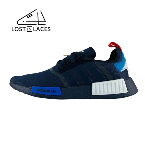 adidas | Shoes | Adidas Nmdr Navy Blue Light Blue Sneakers New Shoes ...